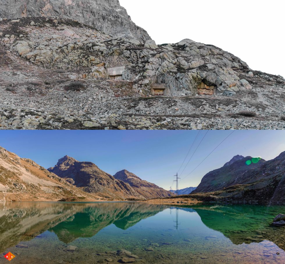 Suisse – Grisons – Position de barrage du col du Julier - ASMEM